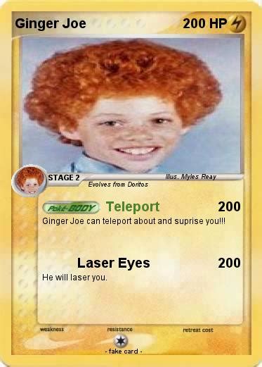 Pok Mon Ginger Joe Teleport My Pokemon Card