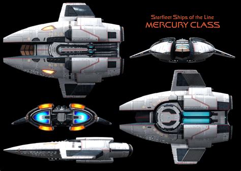 Mercury Class Starship High Resolution By Enethrin On DeviantArt Star