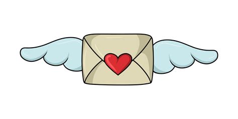 Corazones Con Alas Dibujo