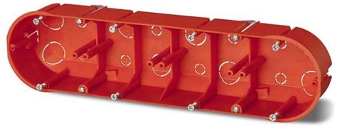 ELEKTRO PLAST Puszka p t PK 4x60 karton gips KOD 0235 00 POMARAŃCZ
