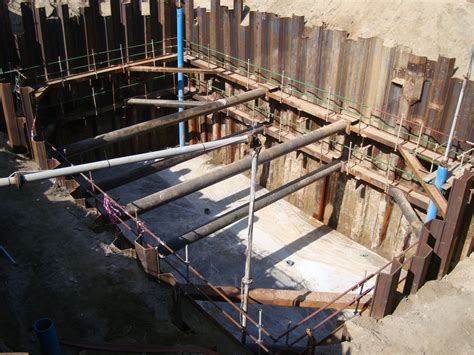 Bobina Rispettivamente Grasso Sheet Pile Shoring Brillare Ingoiare