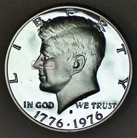 1976 S Kennedy Half Dollar Dcam Proof 40 Silver Bicentennial M31406