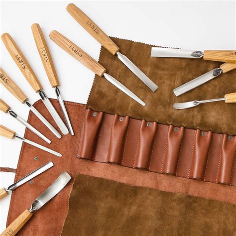 12 Outils En Kit De Sculpture Sur Bois Pfeil Analogique Etsy