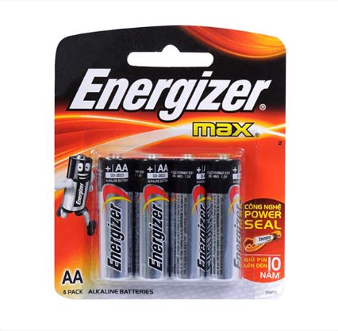 ENERGIZER PIN AA MAX PLUS EP91 BP4