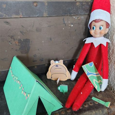 Free Elf On The Shelf Printable Props Leap Of Faith Crafting
