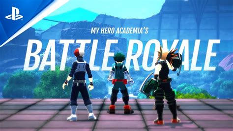My Hero Ultra Rumble Launches September 28 New Characters Revealed