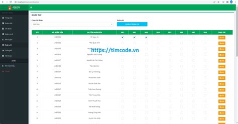 code website quản lý đoàn viên bằng php codeigniter