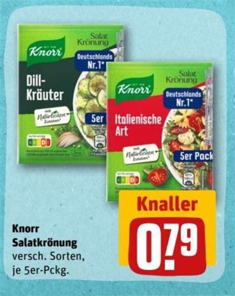 Knorr Salatkrönung tilbud hos REWE