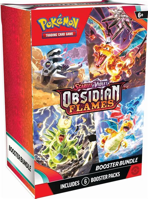 Pokemon Trading Card Game Scarlet And Violet Obsidian Flames Booster