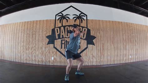 Single Arm Dumbbell Thruster Youtube