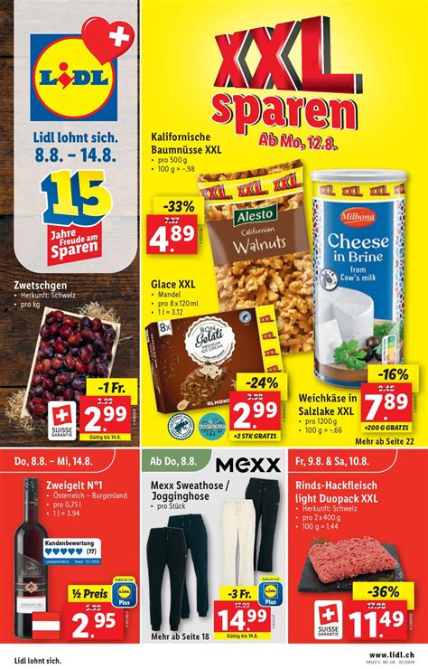 Lidl Prospekt Schweiz Ch Online Bl Ttern