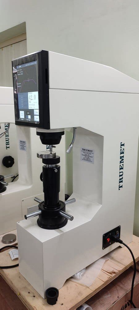 Load Cell Based Touch Screen Rockwell Cum Superfical Hardness Tester At