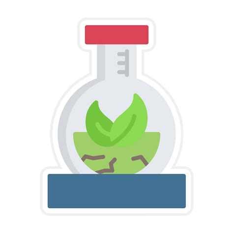 El icono del vector de investigación ecológica se puede utilizar para