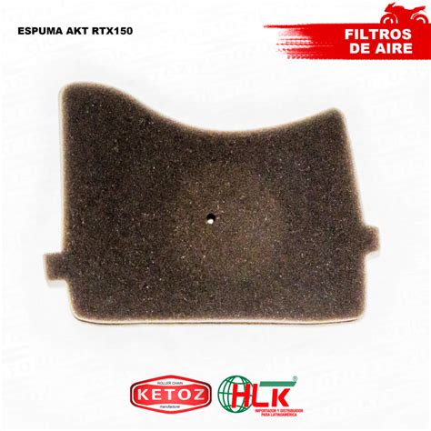 Filtro Aire Espuma Akt Rtx Ketoz
