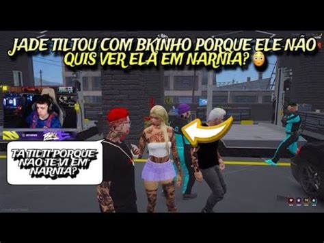 Bkinho Encontrou Jade E Ela Estava Brava Porque Ele Nao Foi Ver Ela Em