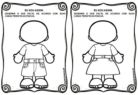 A Arte De Educar Atividades Identidade