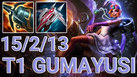 T Gumayusi Jinx Adc Vs Xayah Euw Master Patch Youtube