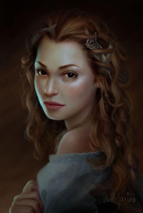 Phoebe By Evniki On DeviantArt Digital Painting Portrait Portrait