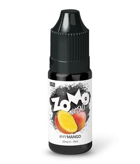 L Quido Zomo Salt My Mango Ml Brtabacaria Doutor Vapor