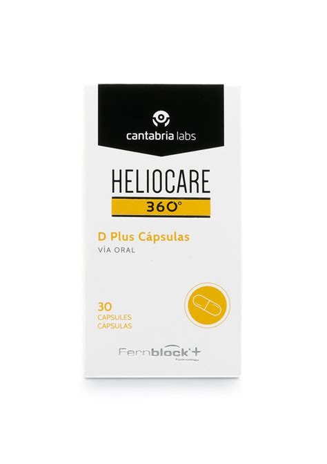 Cápsulas de protección oral Heliocare 360 d plus Farma Family
