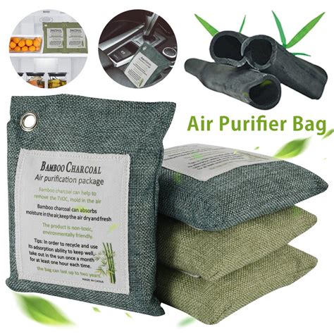 Odomy Bamboo Charcoal Air Purifying Bag G Pack Natural Air