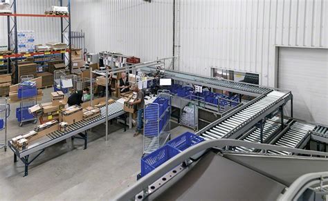 Solución automática para consolidación pedidos Mecalux es