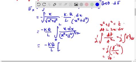 A Uniformly Charged Rod Of Length L And Total Charge Q Lies Along The X