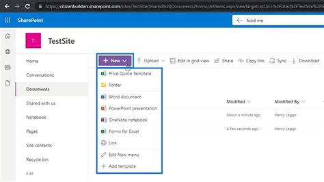 How Do I Add Templates To A Sharepoint Document Library Prntbl