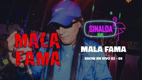 MALA FAMA EN VIVO SESSION 33 SINALOA CLUB 4to Aniversario YouTube