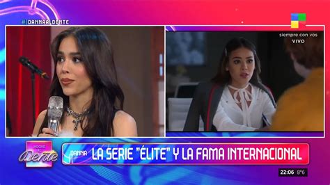 Danna Paola habló del ÉXITO INTERNACIONAL de ÉLITE YouTube