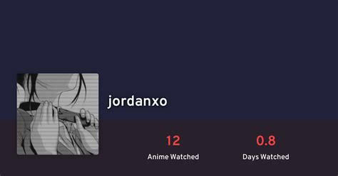 Jordanxo S Profile Anilist