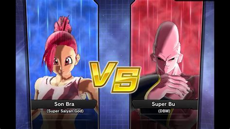 Xenoverse 2 Requested Match PC Bra DBM Super Saiyan God Vs Super