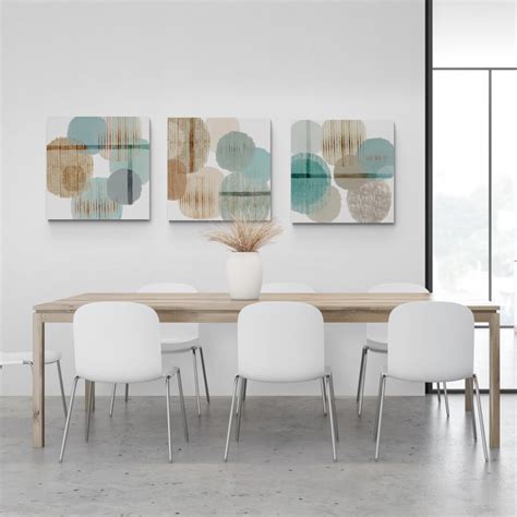 Juego de 3 Cuadros Abstractos Varios tamaños disponibles