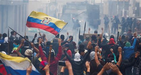 Crisis en Ecuador La situación es muy delicada más que cuando cayó