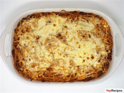 Million Dollar Spaghetti Casserole Recipe YepRecipes