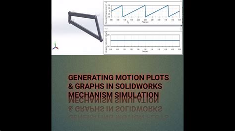 Motion Plots In Solidworks Assembly Youtube