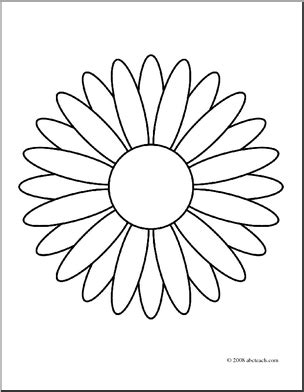 Gerber Daisy Coloring Page Coloring Pages