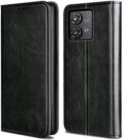 Etui do MOTOROLA MOTO EDGE 40 NEO 5G SKÓRZANE zamykane na magnes