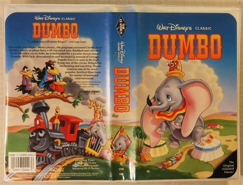Dumbo Disney Black Diamond Vhs Tape Minutes Playing Time