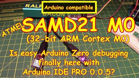 180 samd21 m0 boards arduino zero with pro ide debugging youtube