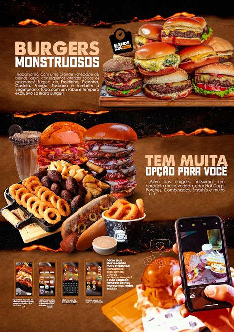 Carta Del Restaurante La Brasa Burger Buritis Belo Horizonte