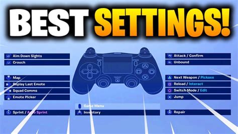 THE BEST CUSTOM CONTROLS FOR FORTNITE 2019 YouTube