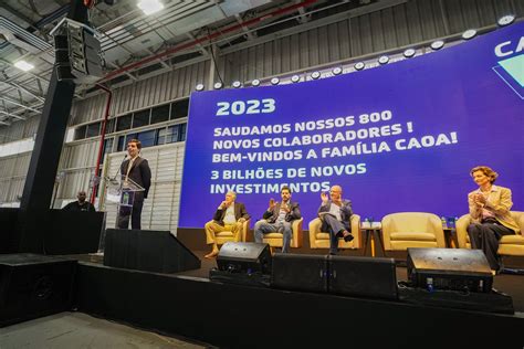 AutoData Caoa anuncia investimento de R 3 bilhões em Anápolis
