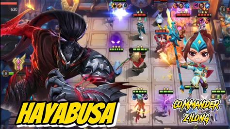 HAYABUSA CADIA RIVERLANDS Commander Zilong Magic Chess YouTube