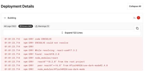 npm err code eresolve｜eresolveエラー eguweb エグウェブ