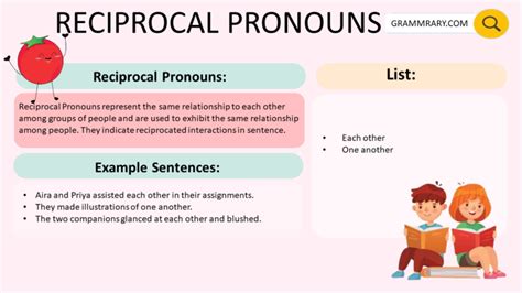 Reciprocal Pronouns Grammrary