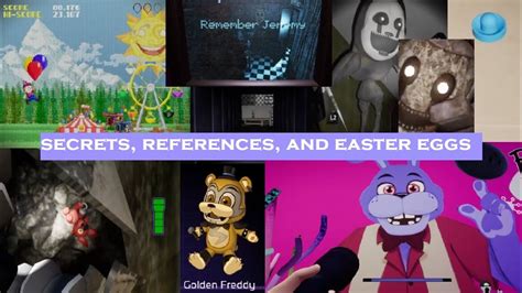 Five Nights At Freddy S Security Breach Secrets References And Easter