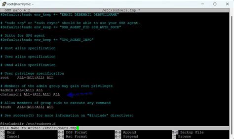 How To Add A User To Sudoers On Ubuntu Tech Hyme