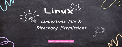 Linux Permissions For Files And Directory Info Influx