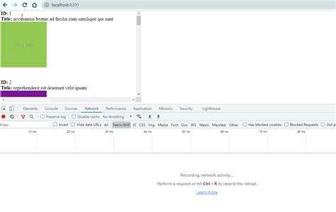 angular 12 and rxjs infinite scroll with api
